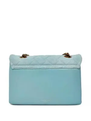 Kurt Geiger Quilted Chain Shoulder Bag - Blue