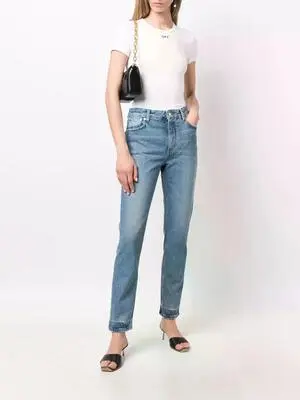 Off-White Faded-effect Skinny Jeans