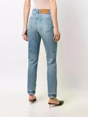 Off-White Faded-effect Skinny Jeans