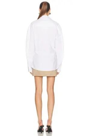 Alexander Wang Pre-styled Mini Wrap Dress