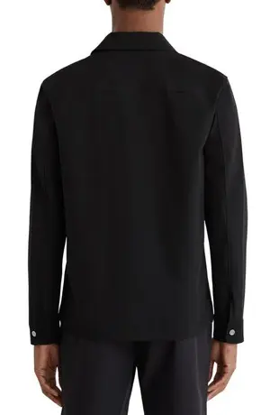 REISS Ascend Zip-up Shirt Jacket