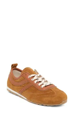 Dolce Vita Viper Low-top Sneaker - Cognac Suede