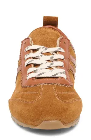 Dolce Vita Viper Low-top Sneaker - Cognac Suede