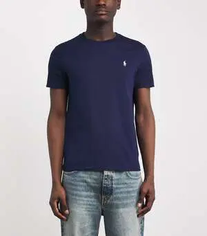 Polo Ralph Lauren Cotton Logo T-shirt - Navy