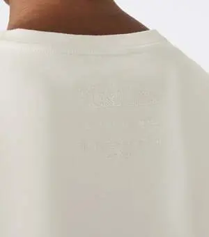 Max Mara Cotton Logo T-shirt - Beige