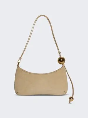 Jacquemus The Bisou Perle Shoulder Bag - Beige