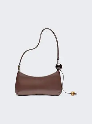 Jacquemus The Bisou Perle Medium Shoulder Bag - Brown