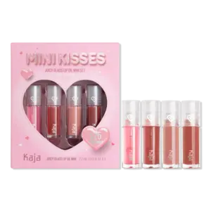 KAJA Mini Kisses Juicy Glass Lip Oil Mini Set - One-color