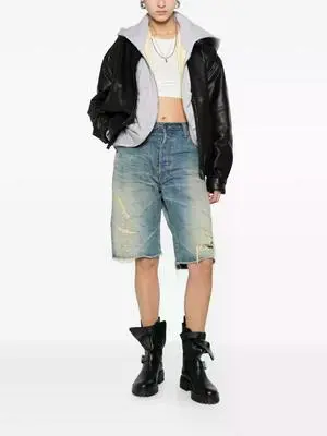Mastercraft Union Distressed Denim Shorts
