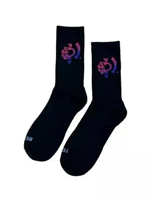 DENIM TEARS Graphic-print Socks