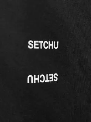 SETCHU Round-neck Long-sleeve Top