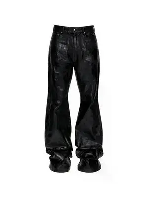 Rick Owens Bolan Textured Trousers - Black