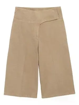 Ami Paris Zip Up Shorts For Women
