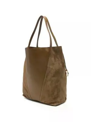 Chloé Large Spin Leather Tote Bag