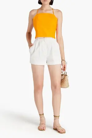 Mara Hoffman Carrie Cropped Hemp Top