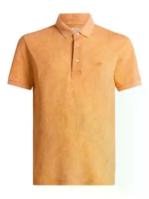 Etro Arnica-motif Polo Shirt