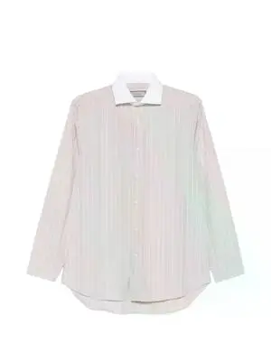 Canali Striped Shirt - Neutrals