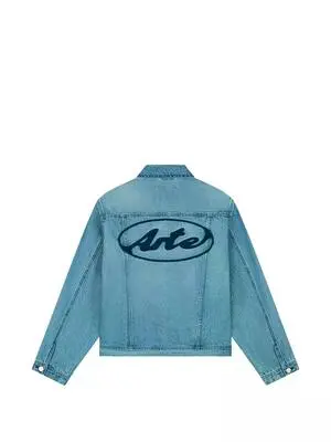 ARTE ANTWERP Logo Patch Denim Jacket