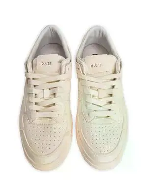 D.a.t.e. Torneo Perforated Sneakers - Neutrals