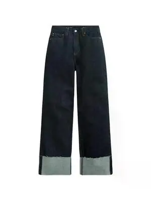 Ag Frayed Cuff Jeans