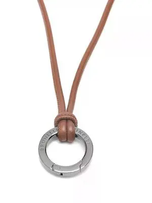 Brunello Cucinelli Keyring Pendant Necklace