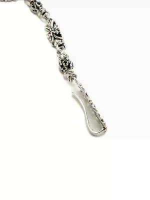 AMAL GUESSOUS Floral Bead Necklace
