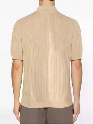 Brunello Cucinelli Ribbed Shirt - Neutrals