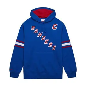 Mitchell & Ness Mark Messier New York Rangers Name & Number Premium Pullover Hoodie