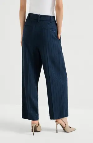 Brunello Cucinelli Slouchy Trousers - Blue
