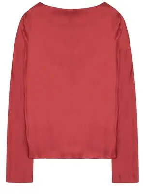 Alberta Ferretti Silk Blend Blouse - Pink