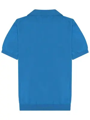DRUMOHR Cotton Polo - Azure