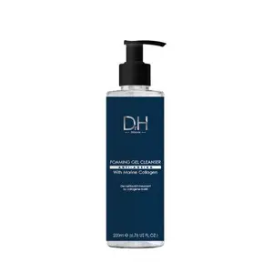 DR H Foaming Gel Cleanser With Marine Collagen - White