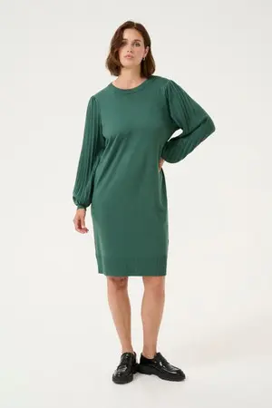 KAFFE Kalome Knit Knee Length Dress