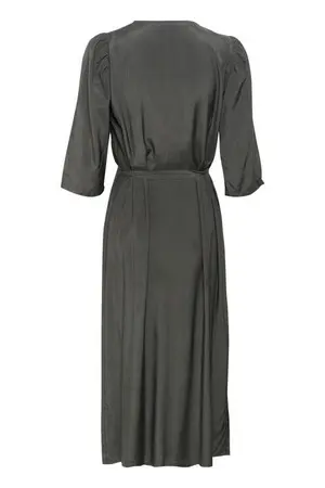 KAFFE Kamira Half Sleeves V-neck Wrap Dress