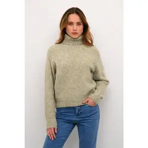 KAFFE Katrina Rollneck Long Sleeve Pullover