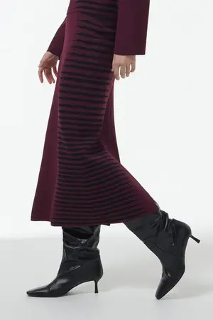 LEEM Jacquard Pencil Skirt