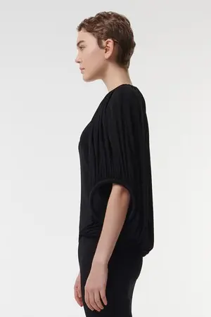 LEEM Double-hoop Knit Top