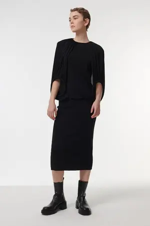 LEEM Double-hoop Knit Top