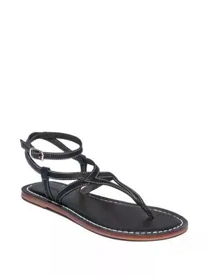 Bernardo Mallorie Stitched Sandals - Black