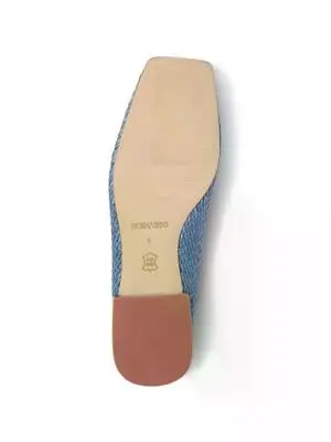 Bernardo Porto Woven Mules