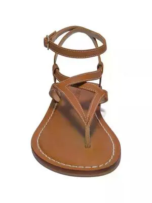 Bernardo Mallorie Crisscross Ankle-strap Sandals - Brown