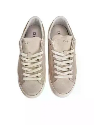 D.a.t.e. Hill Low Glitter Panel Sneakers - Neutrals