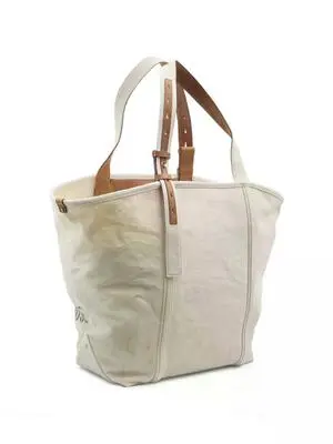 GOLDEN GOOSE Logo Print Tote Bag