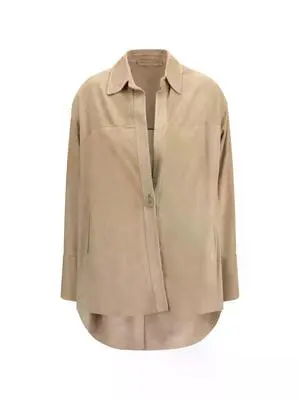 SALVATORE SANTORO Suede Jacket