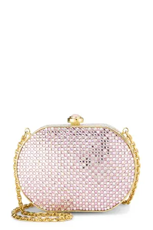 Judith Leiber Embellished Crystal Minaudière - Multi