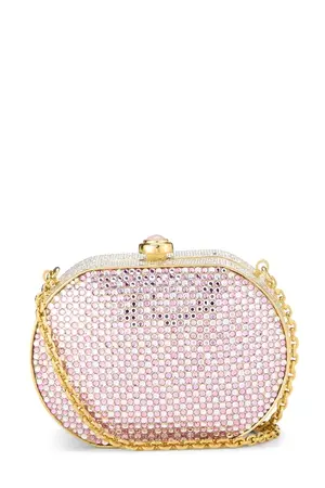 Judith Leiber Embellished Crystal Minaudière