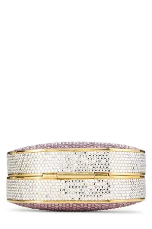 Judith Leiber Embellished Crystal Minaudière