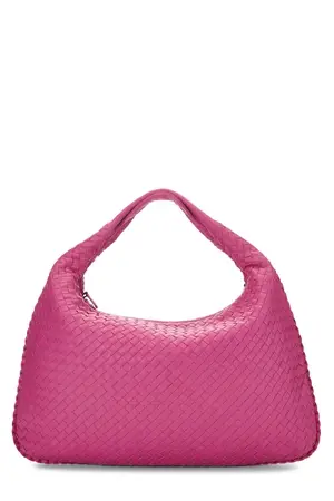 Bottega Veneta Intrecciato Veneta Hobo - Pink