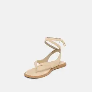 DOLCEVITA Jayden Thong Sandals - Almond Suede