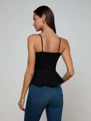 L'Agence Parisa Peplum Top